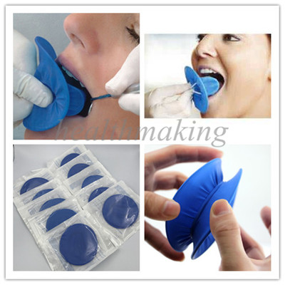 100pc Disposable Sterile Rubber Dam Dental Oral Mouth Opener Lip Cheek ...
