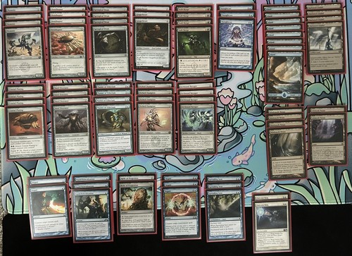 MTG Competitive Modern Deck Tier 1- Affinity Artifacts, Sleeved Deck ...