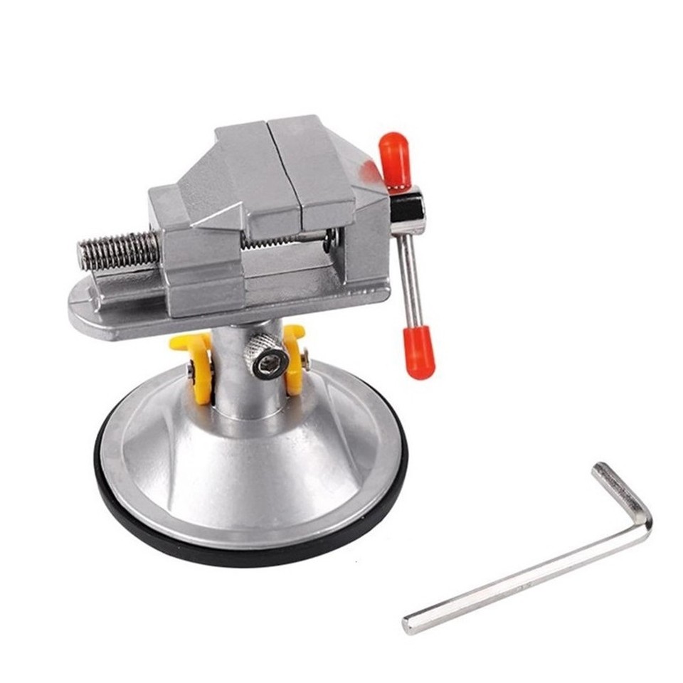 Mini Bench Table Vises Vice Suction Craft Model°rotary Elastic jaw ...