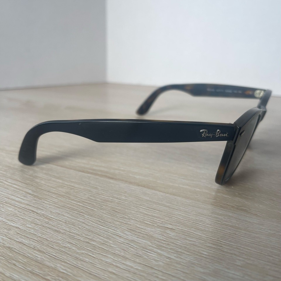 Ray-Ban RB2140 1277/71 Wayfarer Sunglasses Tortoise FRAMES 50-22-150 ...