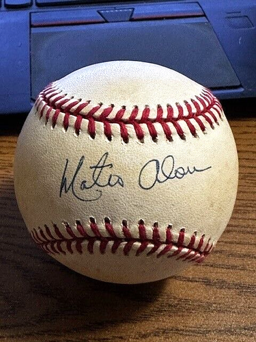 MATTY MATEO ALOU SIGNED AUTOGRAPHED ONL BASEBALL! Giants, Pirates ...