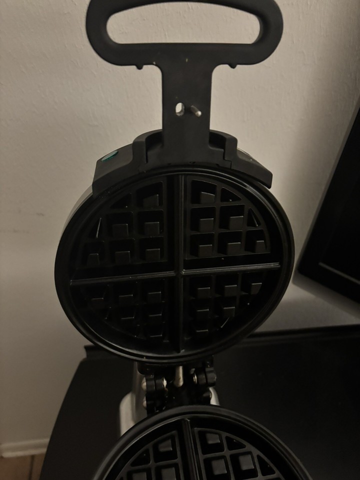 Waring Pro Professional Double Belgian Waffle Maker WMK600 Tested Works ...