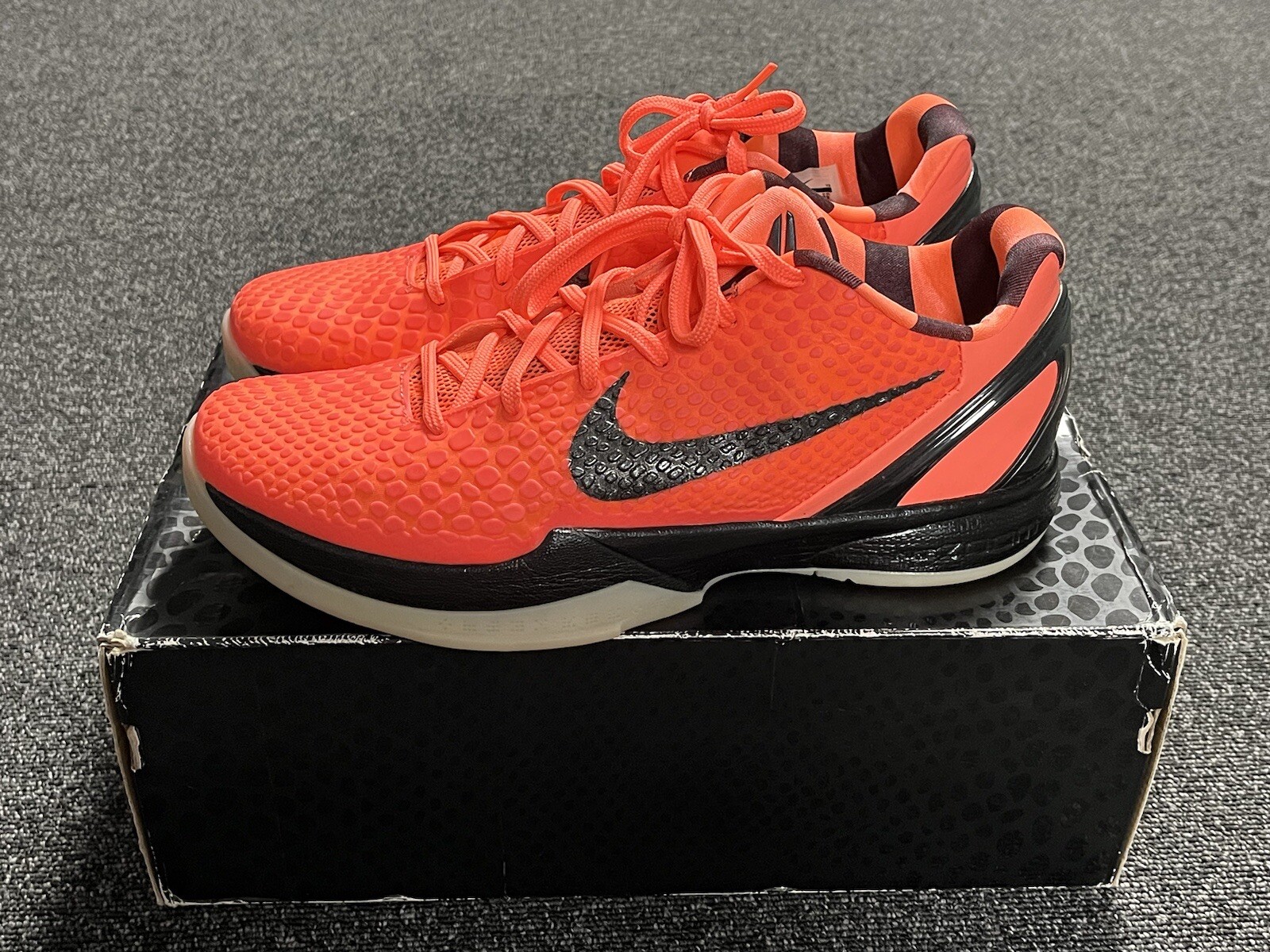 NIKE ZOOM KOBE 6 PROTRO FC BARCELONA - BRIGHT MANGO S… - Gem