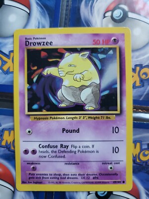 Drowzee Ultra Rare 1st Edition 1995 Wizards | eBay
