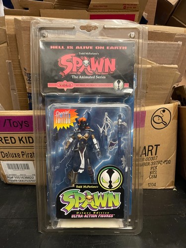 SPAWN ULTRA ACTION FIGURES Special LIMITED EDITION Blue Clear ANGELA ...