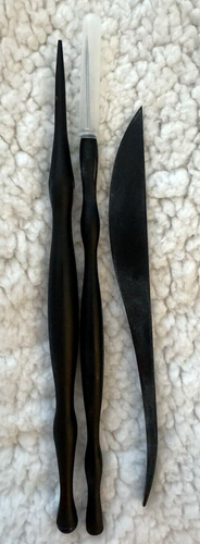 Sculpey 3 Piece Polymer Modeling Clay Detail Tools Tool Starter Set ...