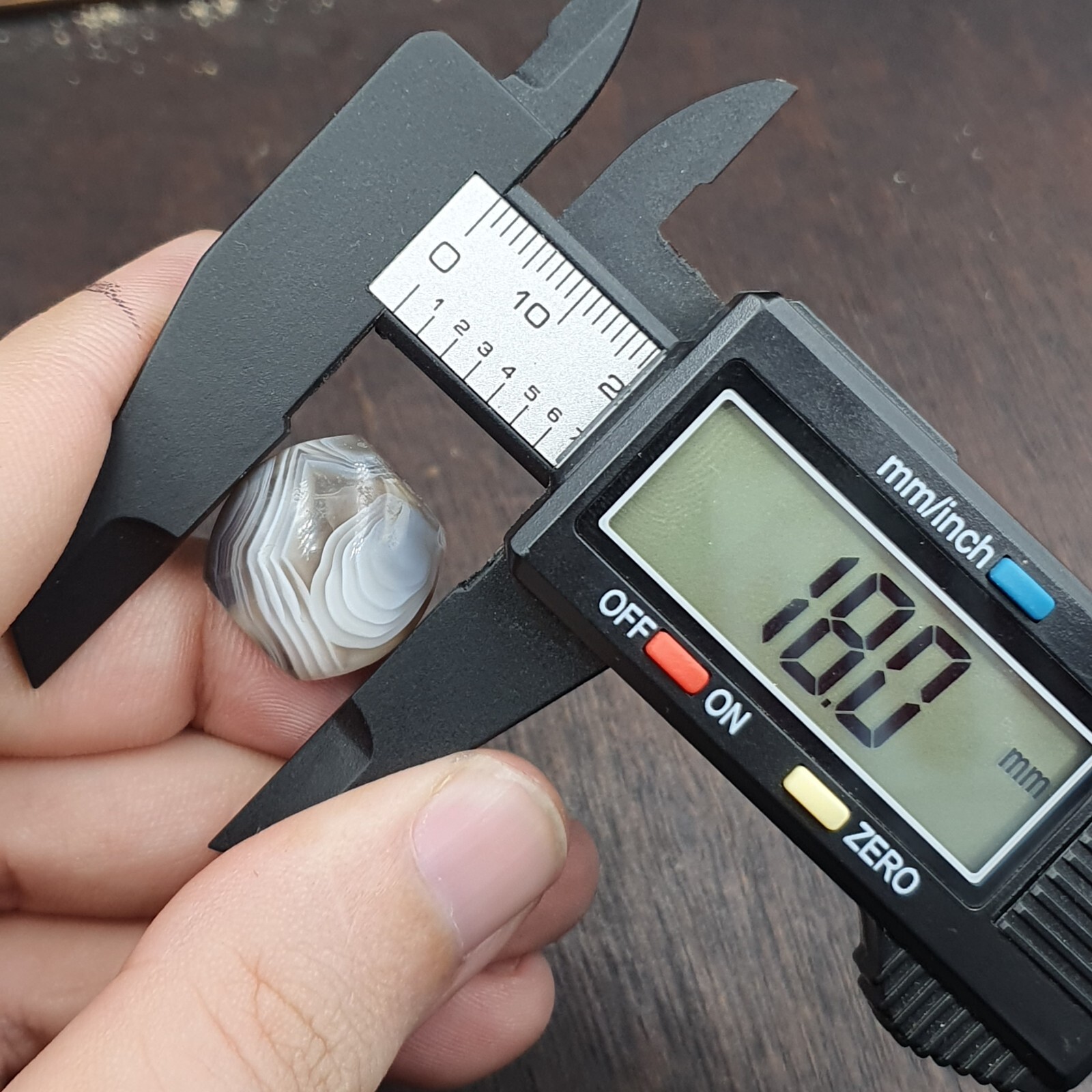 Exquisite Antique Tibetan Gray Agate Bead Rare Agate 18x17.2mm Natural ...