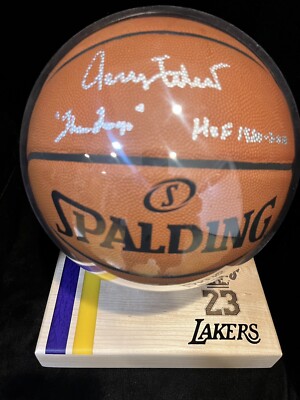 LeBron James Lakers Custom Basketball Display Case For Autographed ...