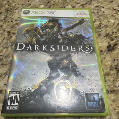 Darksiders (Microsoft Xbox 360, 2010) Xbox Live Case Good Cd Tested ...