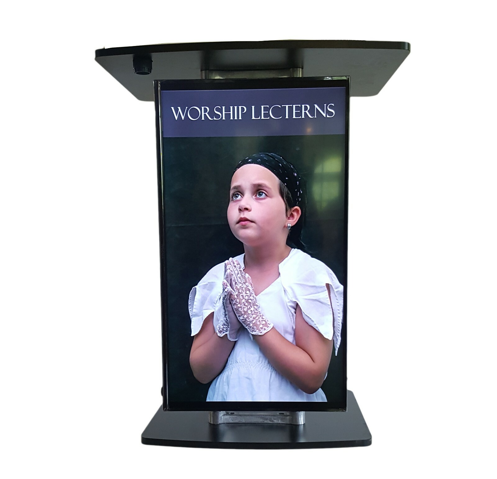 Video Lectern - Accent Full Monitor Integrator Podium with Monitor | eBay