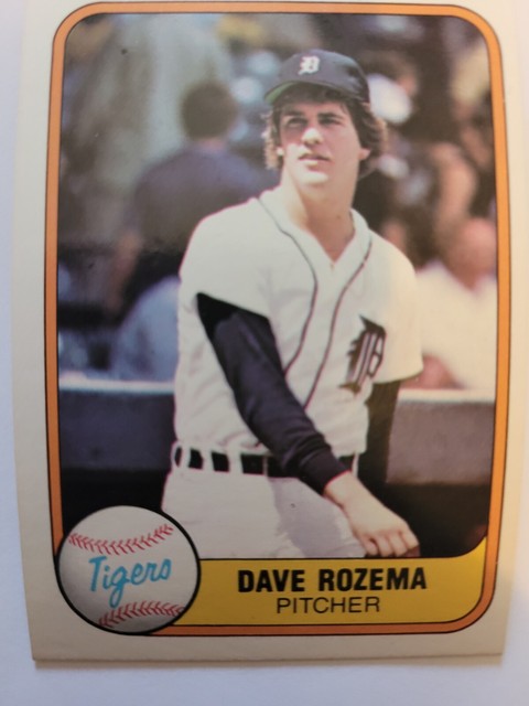 1981 Fleer - #464 Dave Rozema for sale online | eBay