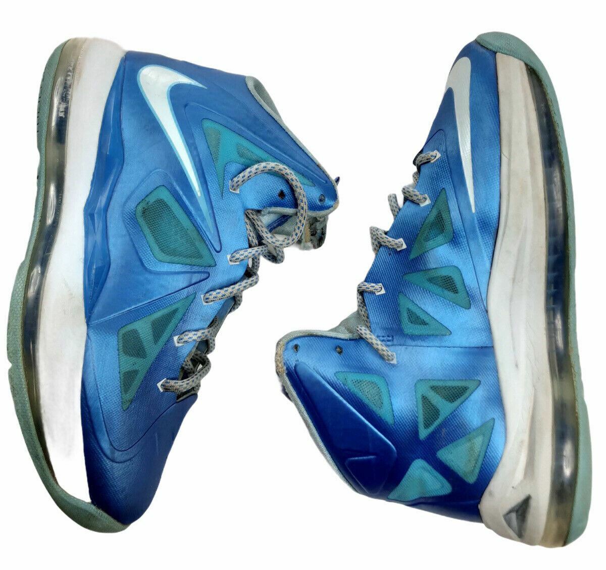 Lebron X Blue Diamond NIKE LEBRON X 10 Blue Diamond Windchill