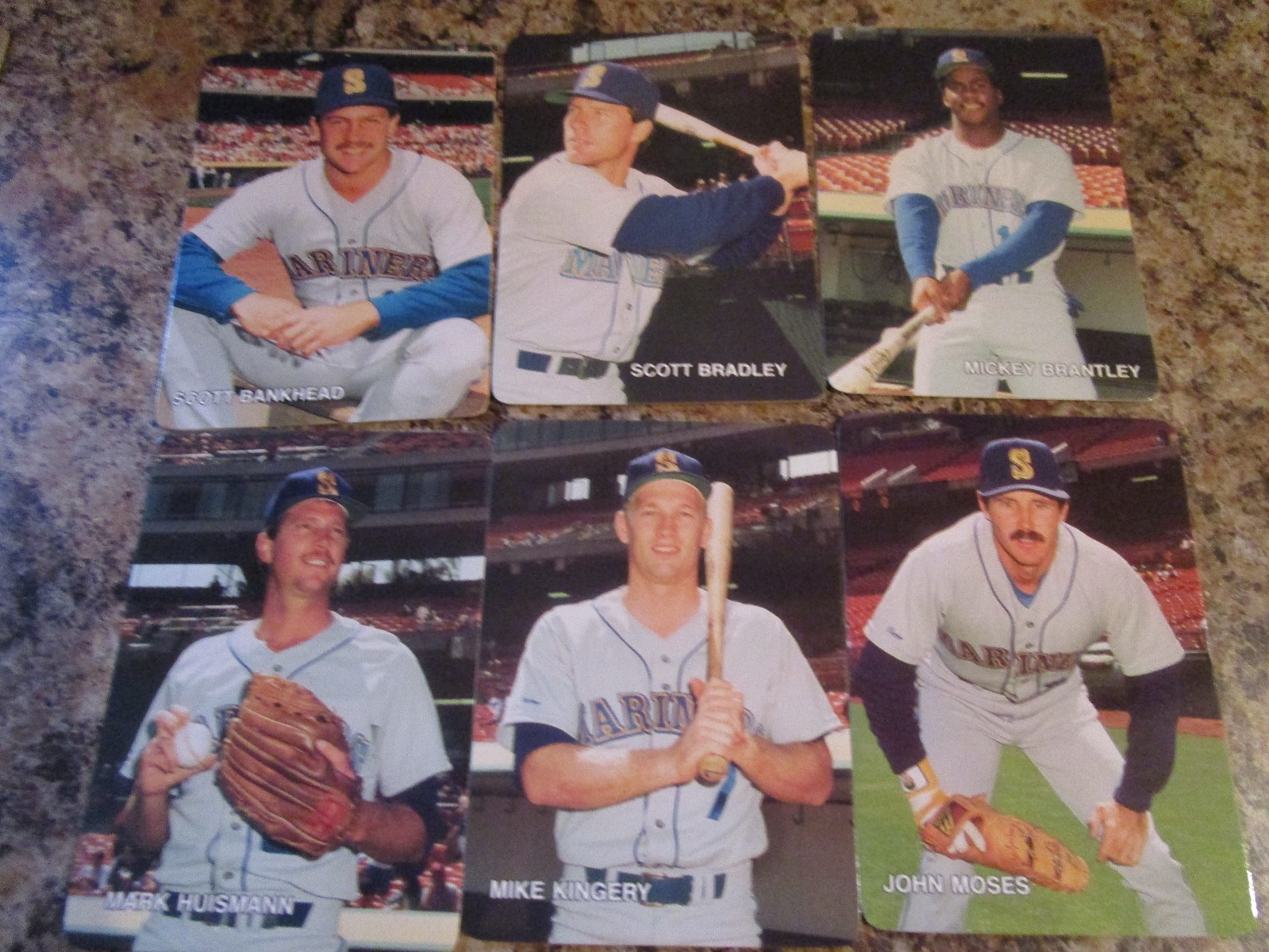 1987 SEATTLE MARINERS MOTHER'S COOKIES SCOTT BANKHEAD SINGLE PLAYER ...