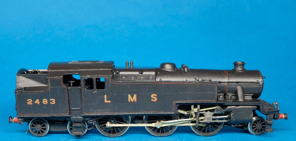 Kit built LMS Stanier 2-6-4T 4MT Tank locomotive 2483 Mashima motor OO ...