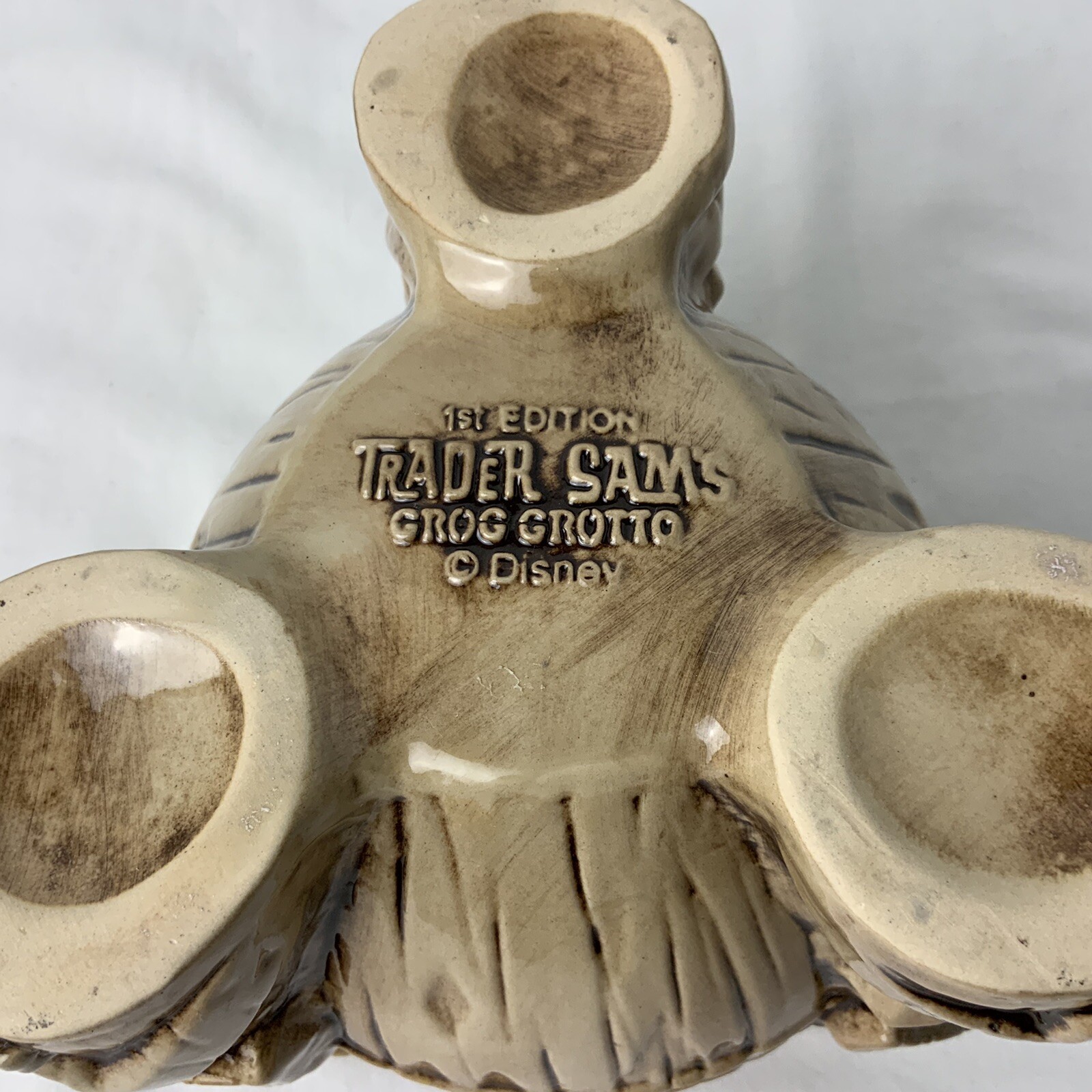 Disney Trader Sam’s 1st Edition Grog Grotto Enchanted Tiki Bar Bowl Mug ...