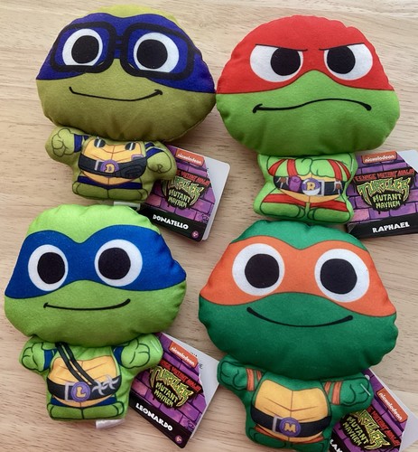 NICKELODEON Teenage Mutant 5” Ninja Turtle MUTANT MAYHEM Complete Set ...
