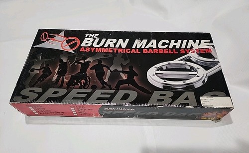 The Burn Machine 4 lb 4 oz Speed Bag Red Rotator Exercise EUC | eBay