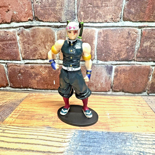 Tengen Uzui Action Figure Demon Anime Slayer Sound Hashira Toy Statue ...