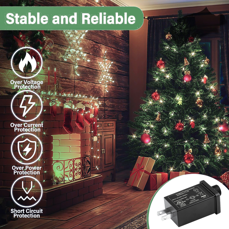12V LED Controller with 6FT Extension Cord for Halloween Inflatable ...