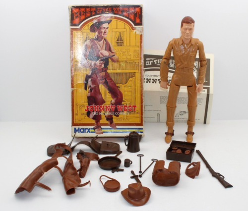 Marx Johnny West Best of the West #2062 Johnny West in Box Complete w ...