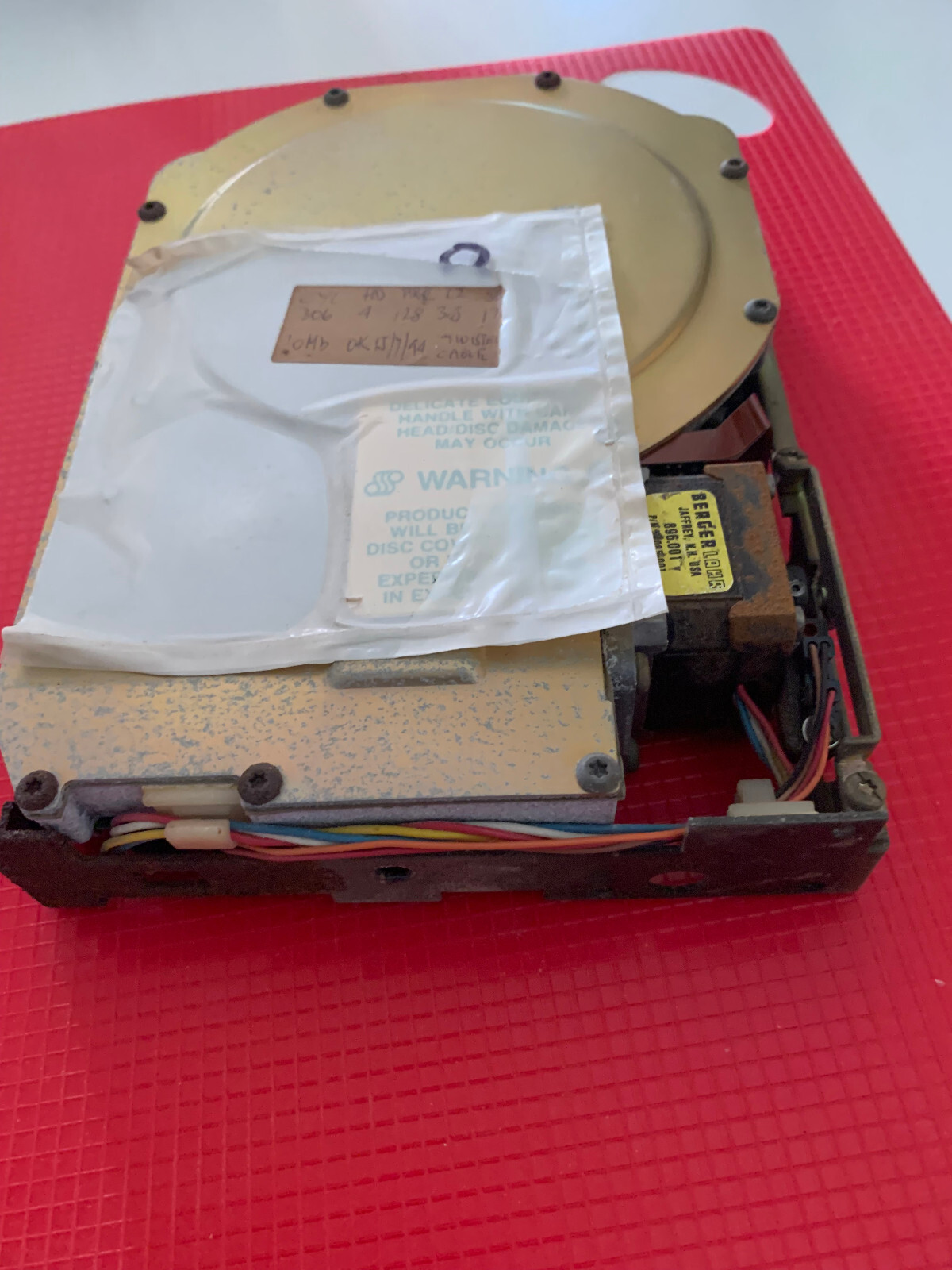 Vintage 10 Mb MFM 5 1/4” ST212 Seagate Hard Disk Drive HDD | eBay Australia