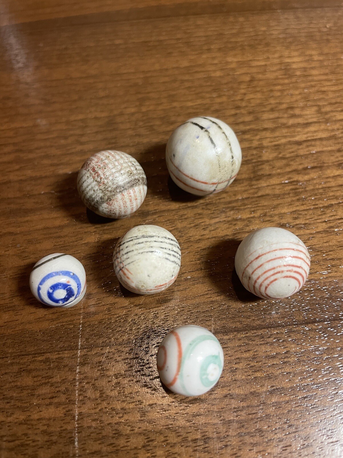 6 Antique China Marbles 3/8” to 3/4”……………marble#142 | eBay