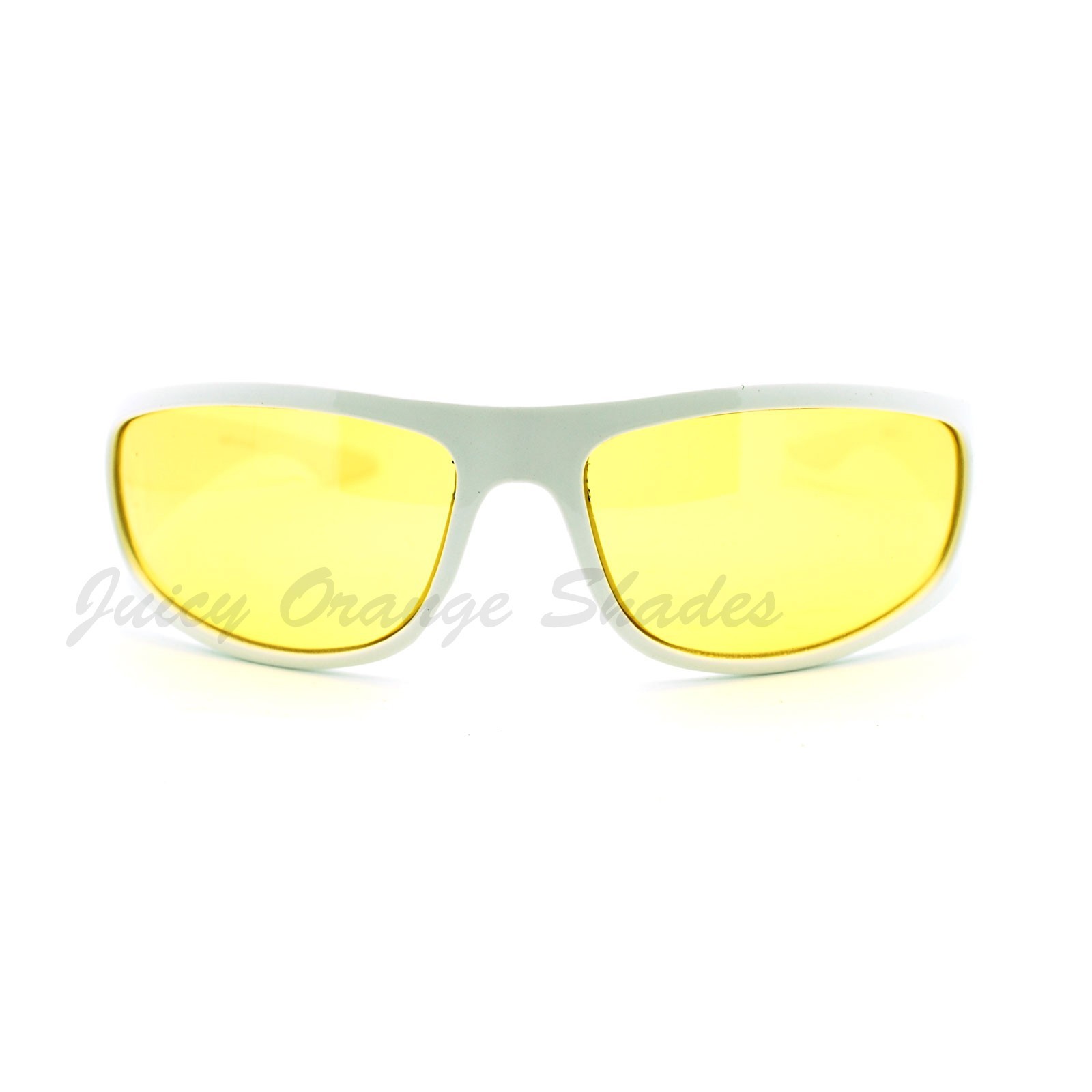 Mens Biker Yellow Lens Sunglasses Motorcycle Riding Glasses | eBay