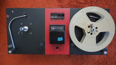 DECITEK PAPER TAPE READER, SPOOLER, MODEL 562A9-008 FROM BOSTOMATIC 312 ...
