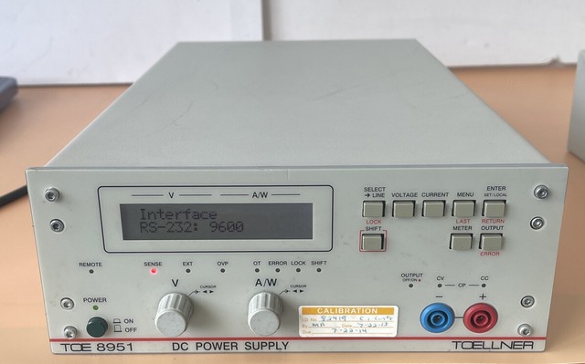 Toellner Toe 8951 DC Power Supply 400 Watt T161859 for sale online | eBay