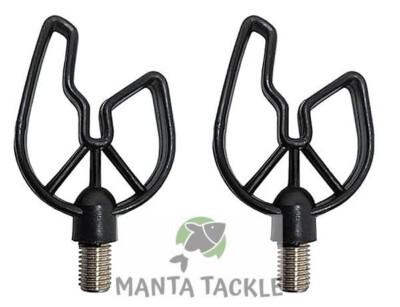 NEW 2 x Fladen Side Strike V Rod Rest Head Feeder Ledger Coarse Fishing ...