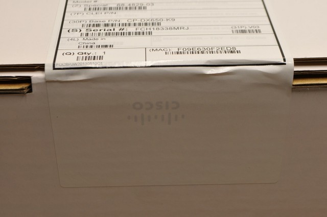 Cisco Dx650 Collaboration Desktop Experience IP Phone P/n Cp-dx650 for ...