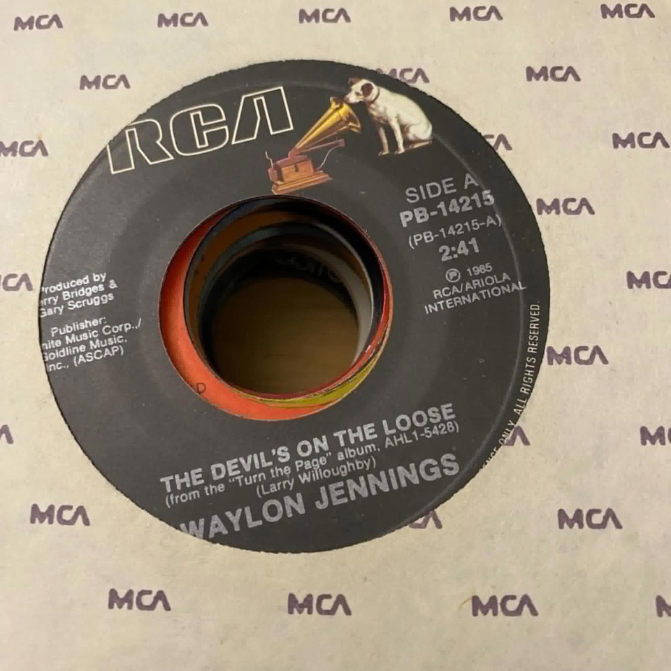 Waylon Jennings - Good Morning John PB-14215 45rpm VG+ R28 | eBay
