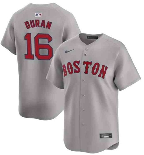 Men's Boston Red Sox #16 Jarren Duran Gray Jersey Size Large | eBay