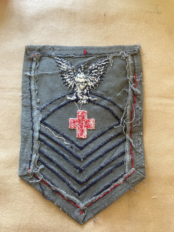 EHTF WW2 US Navy CPO Pharmacist mate - Corpsman on gray twill | eBay