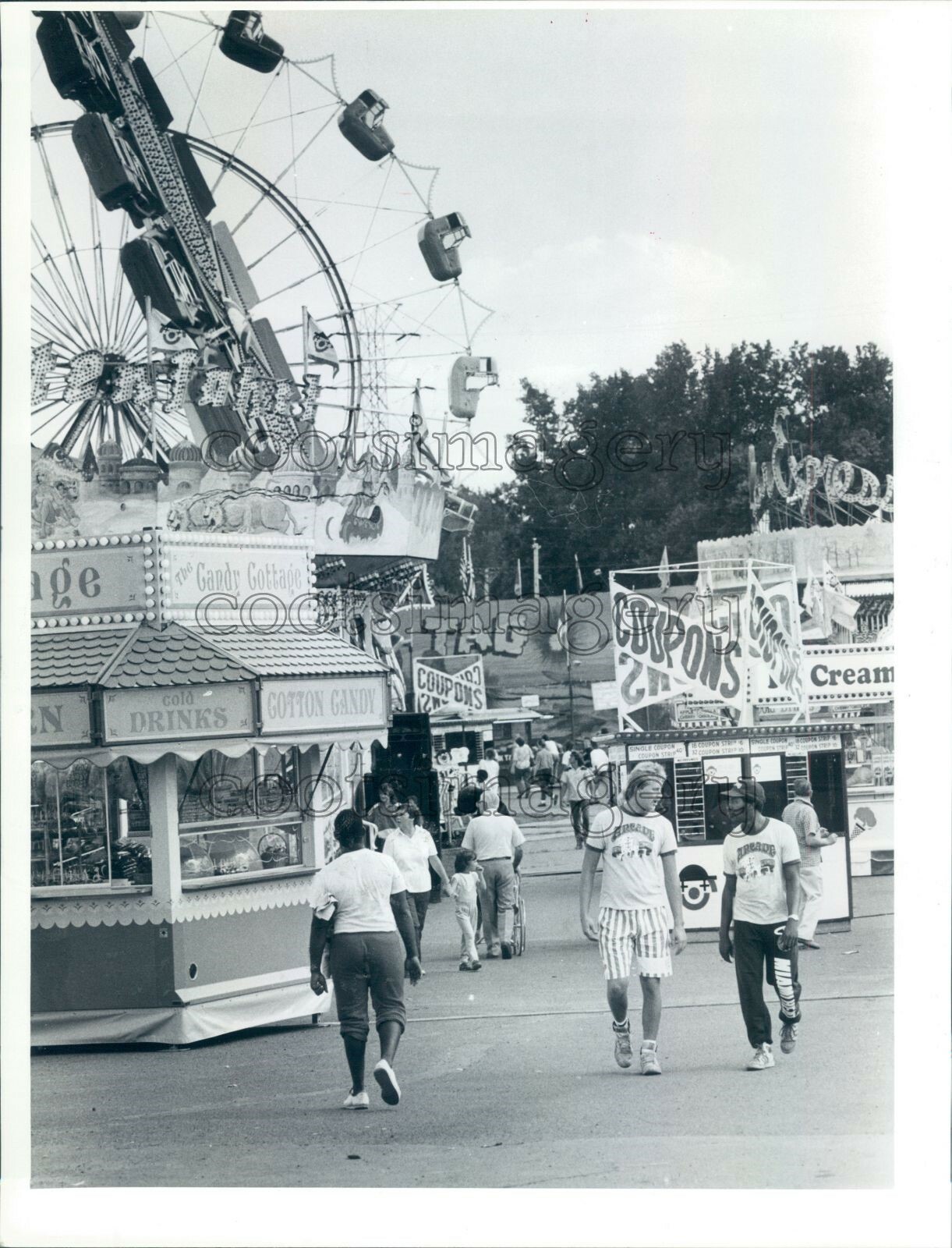 1989 Press Photo Eastern States Expo Scene 1980s Springfield MA | eBay