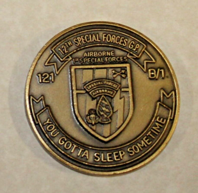 12th Special Forces Grp 1st Special Forces B Company ODA-121 Army ...