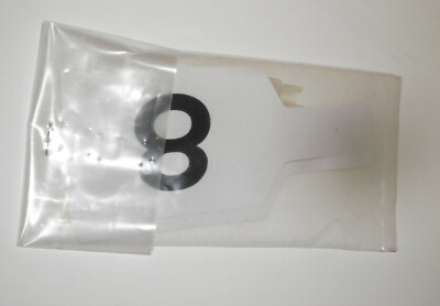 Futaba White Frequency Flag with Black Number 82 Open Package | eBay