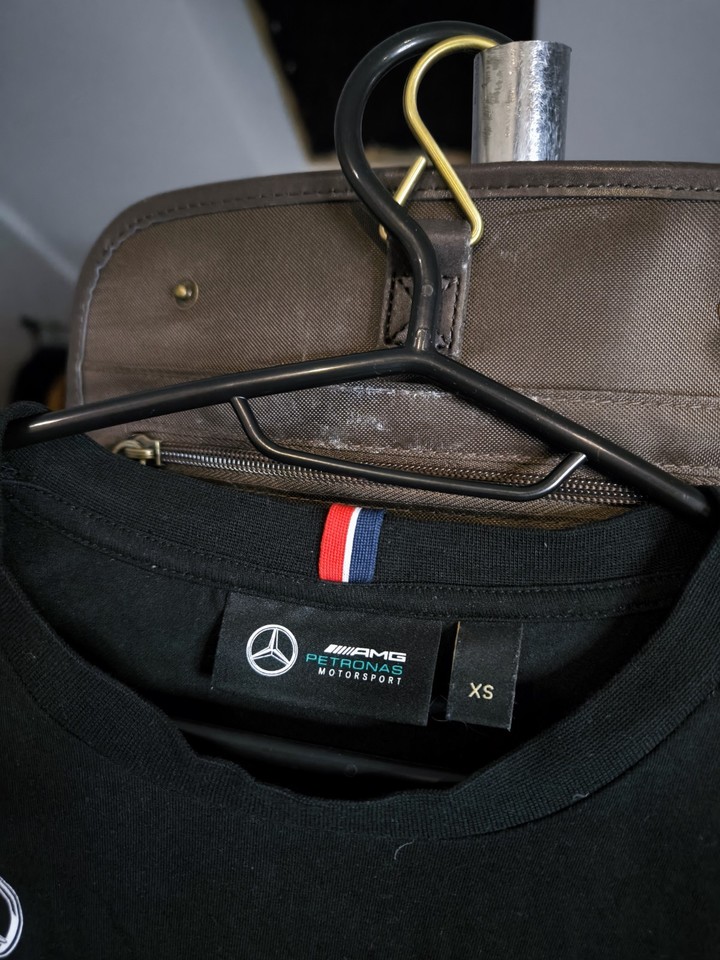 Men's Mercedes-AMG Tommy Motorsport 2019 F1 Team Driver T-Shirt Size XS ...