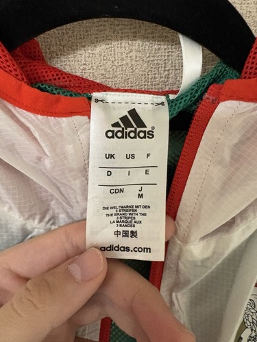 Adidas Mexico 2014 Anthem Jacket S Windbreaker Brazil FIFA World Cup ...