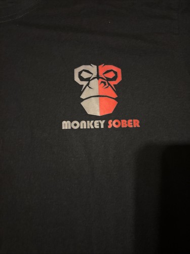 Monkey Sober T-shirt Men’s 2XL | eBay