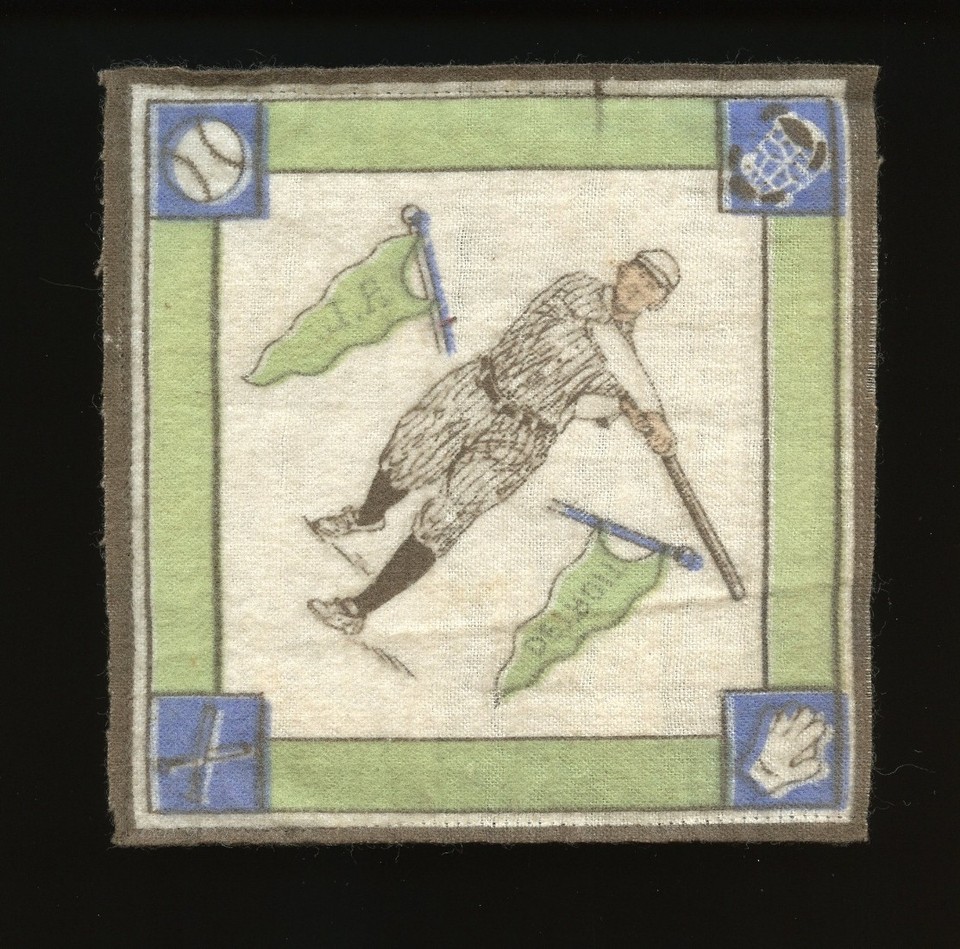 1914 B18 Blankets Set-Break # 21C Ray Demmitt/White infield *GMCARDS ...