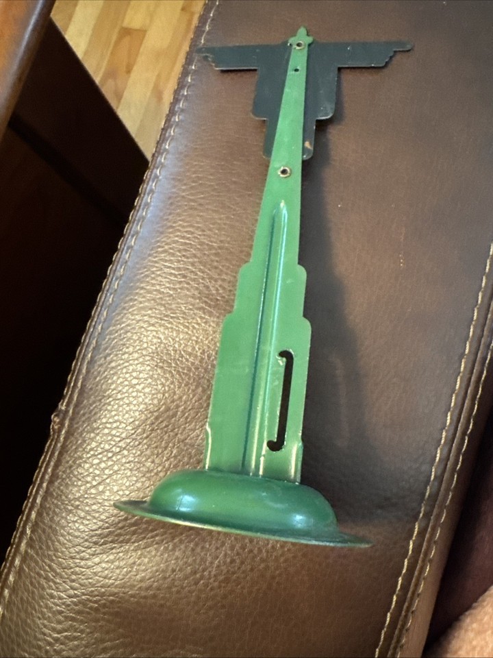 Green Marx O Scale Caution high Speed Trains Metal Sign vintage | eBay