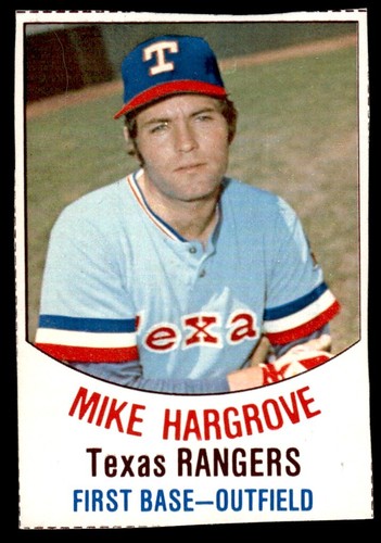 1977 Hostess Mike Hargrove Texas Rangers #18 | eBay