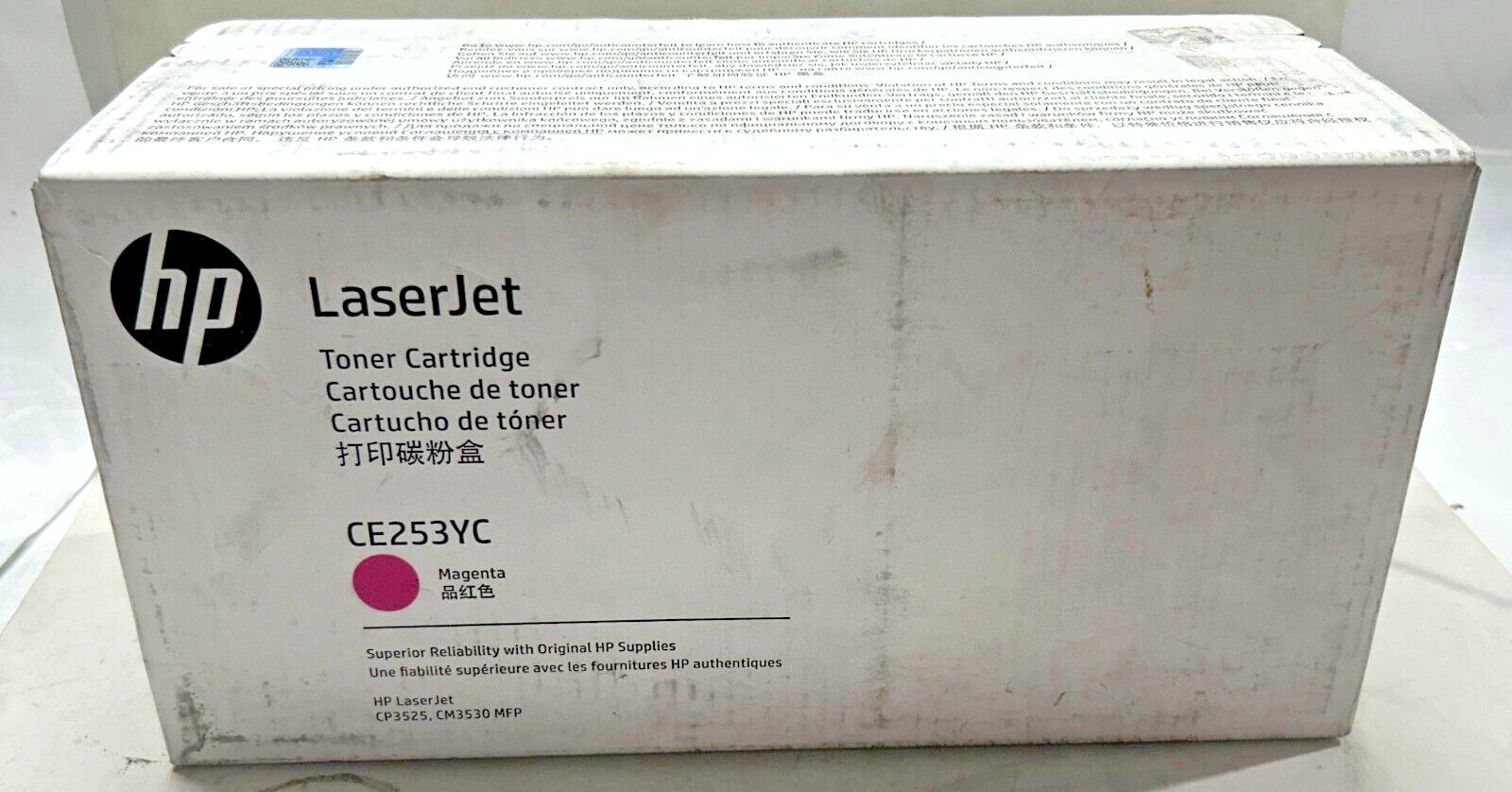 Genuine HP CE253YC Magenta Toner Cartridge for Color LaserJet Pro ...