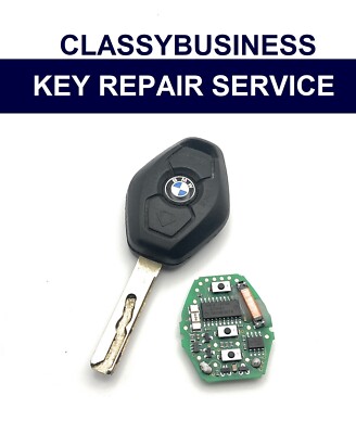 BMW E46 E38 E39 diamond key repair rechargeable battery replacement fix ...