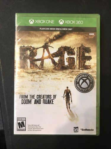 Rage Brand New Sealed Xbox One And Xbox 360 | eBay