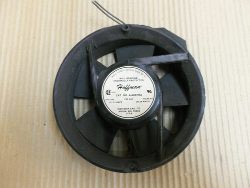 HOFFMAN THERMALLY PROTECTED FAN A6AXFN2 230V .13AMP 29/28 WATT KMGM | eBay