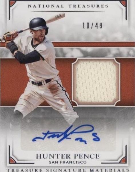 2017 Panini National Treasures - Treasure Signature Materials #TSM-HP ...