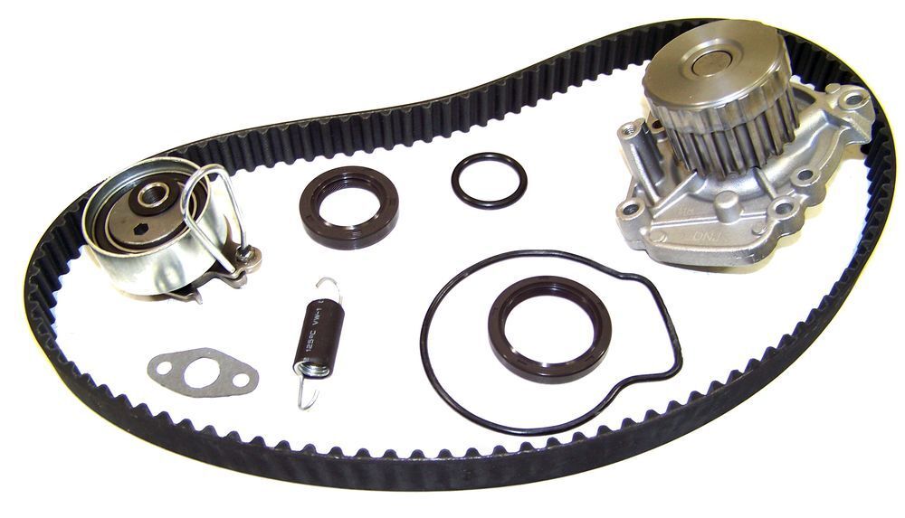 Engine Timing Belt Kit with Water Pump-SOHC, Eng Code: D17A1, 16 Valves ...