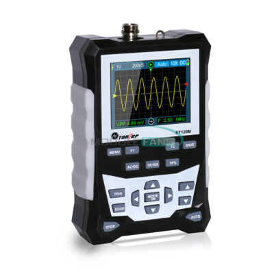Handheld Digital LCD Analog Oscilloscope 500MS/s Sampling 120MHz ...